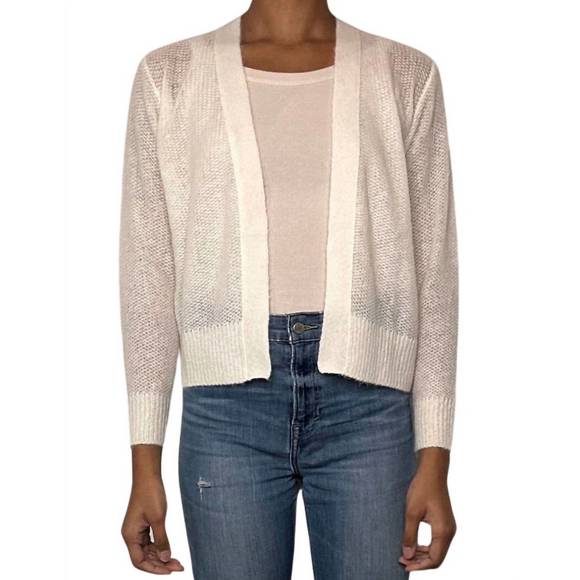 Kokun | Sweaters | New Kokun Open Cardigan In Ivory | Poshmark